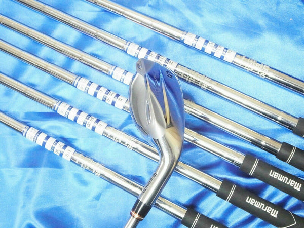 MARUMAN SHUTTLE GOLF CLUB UTILITY I3000MX STEEL IRONS 7PC R-FLEX SET ...
