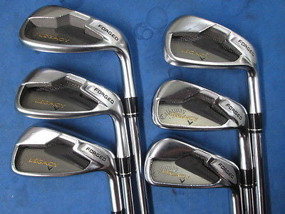 CALLAWAY Japan Limited Legacy Forged Steel 6pc R-flex IRONS SET Golf C ...