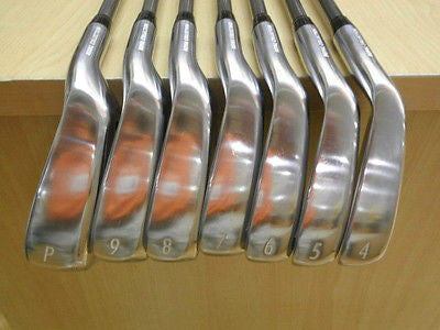 RC ROYAL COLLECTION CV-102 7pc S-flex IRONS SET Golf Clubs Excellent ...